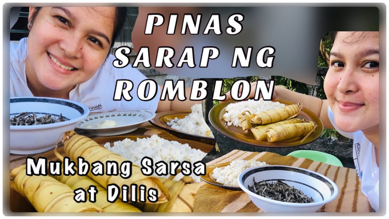 Pinas Sarap ng Romblon | MUKBANG SARSA AT DILIS | My Precious Moments ...