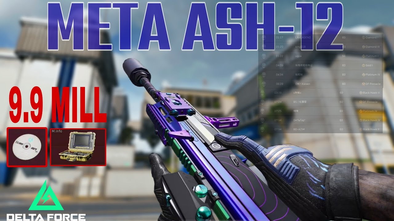 META ASH-12 MAKING MILLIONS WITH MIRROR EFFECTS | DELTA FORCE ...