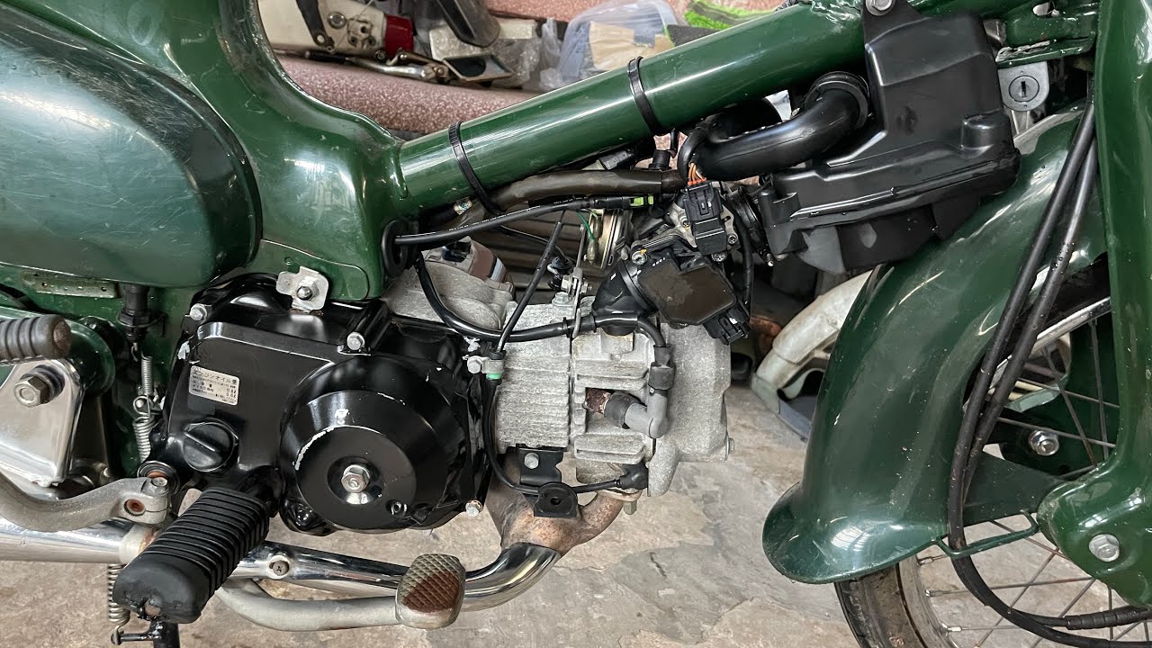 Máy Honda 86 fi phun xăng điện tử(đã bán) - YouTube