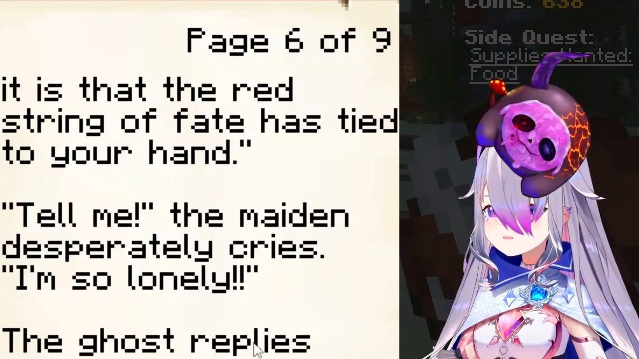 Evil Bijou reads her spicy/cursed fanfic of Nerissa x Elizabeth ...