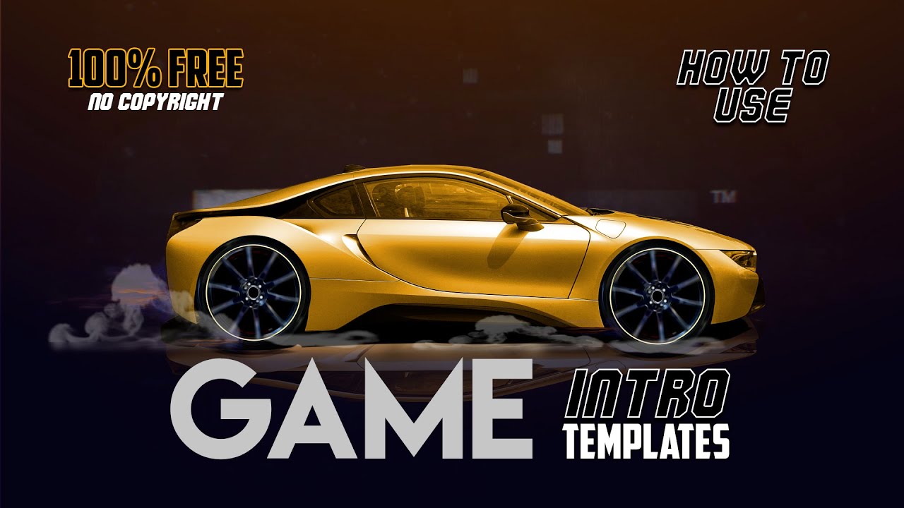 Race Game intro template no copyright - YouTube
