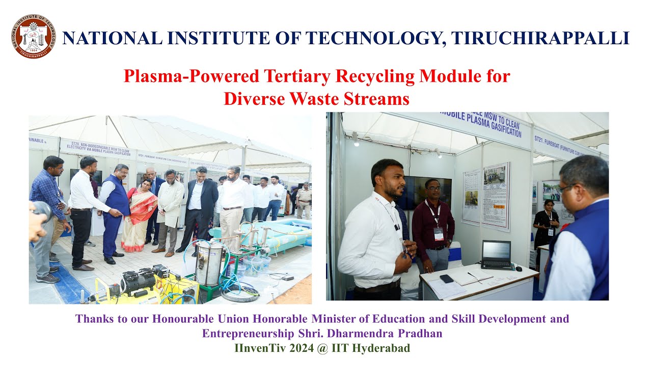 Plasma Powered Tertiary Recycling Module for Diverse Waste Streams ...