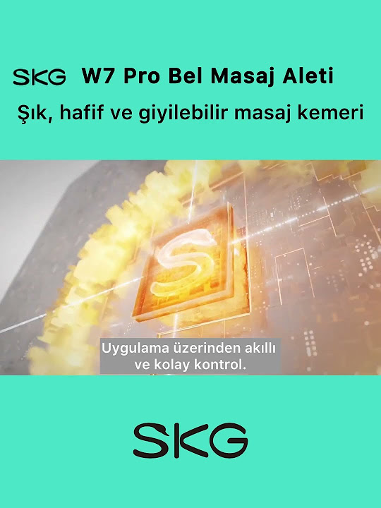 SKG W7 PRO TENS-EMS Sırt ve Bel Masaj Aleti Kullanımı | Isı Terapisi ve Frekans Terapi Destekli ...