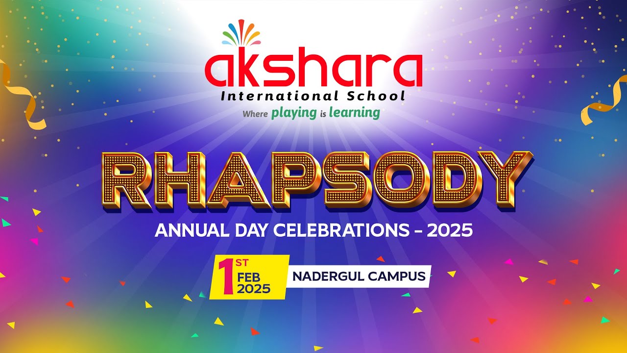 Live | Akshara International School Nadergul Campus Annual Day ...