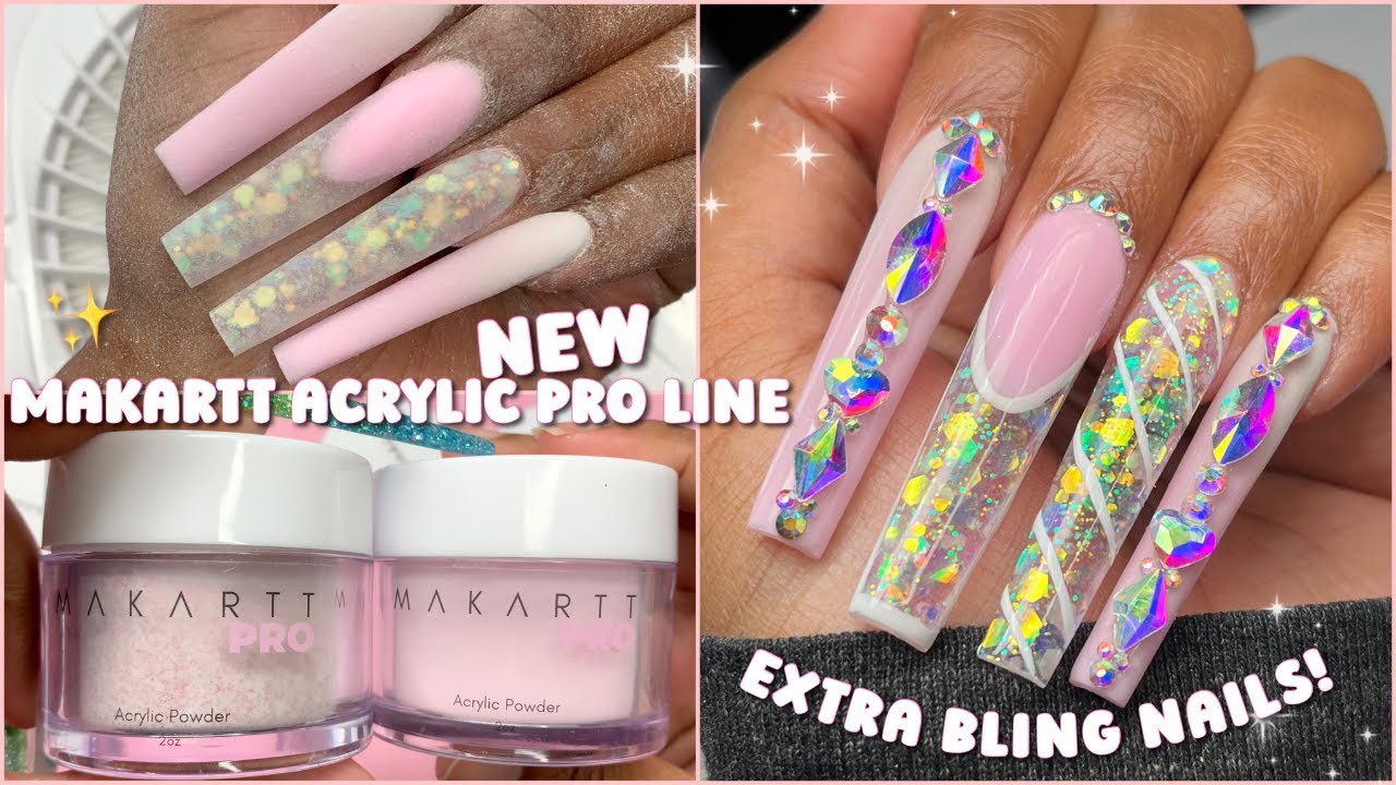 MAKARTT NEW ACRYLIC PRO LINE + GIVEAWAY!! *honest review* | Acrylic ...