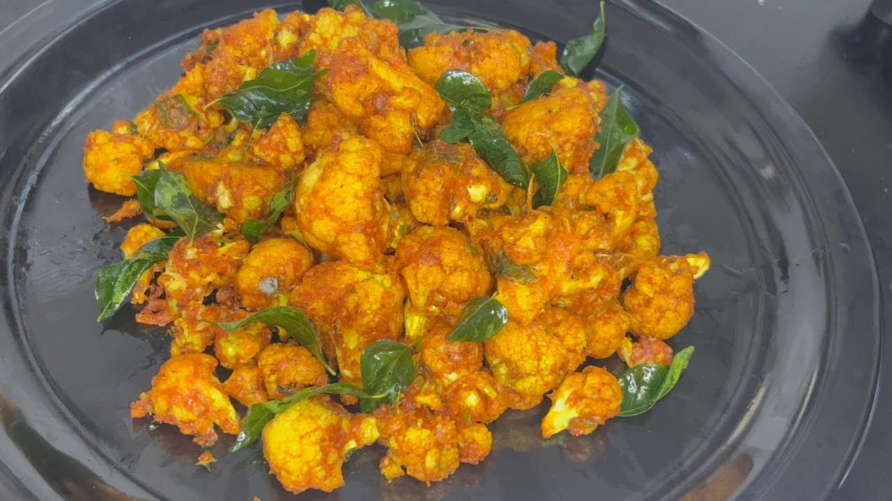 Cauliflower Fry Recipe | Gopi Fry | Crispy Cauliflower Fry - YouTube