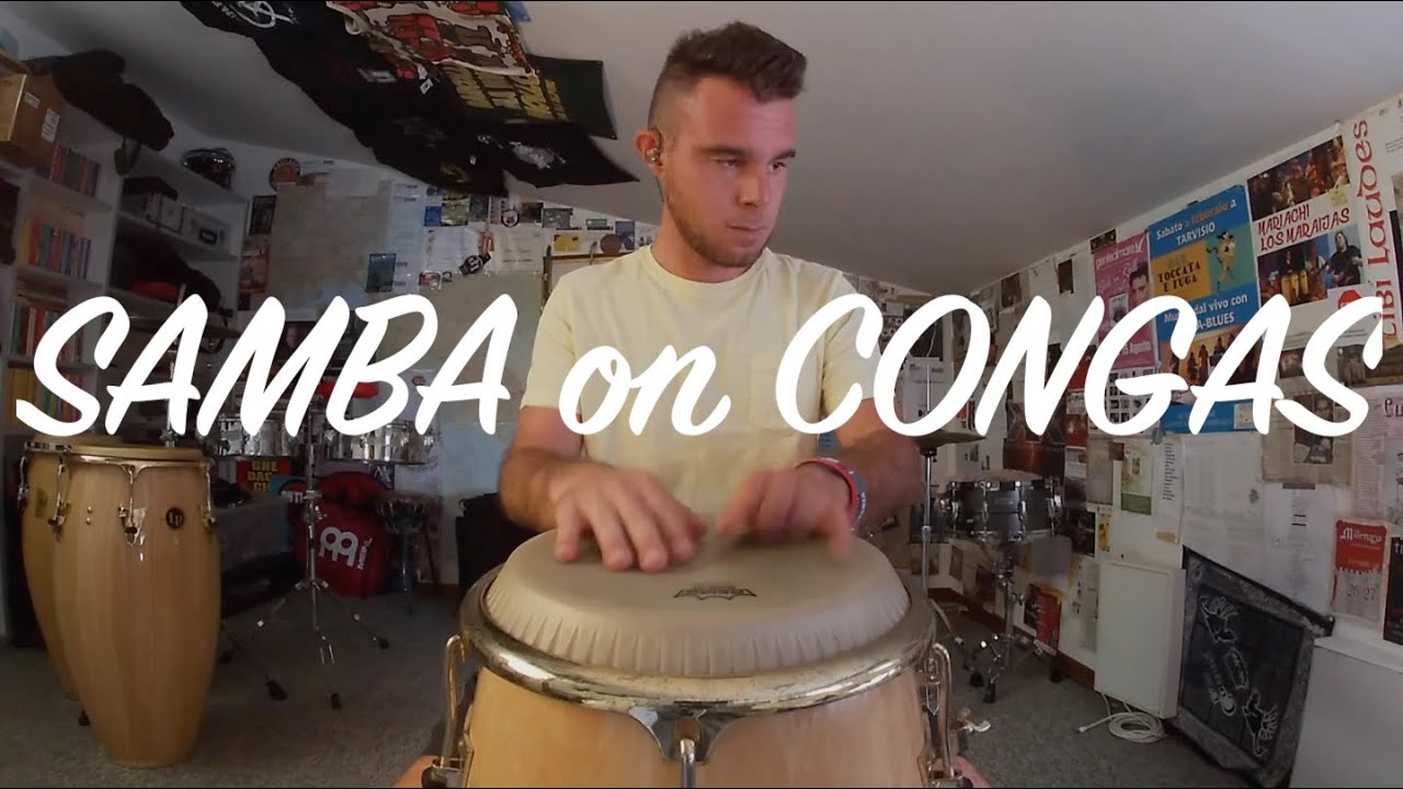 How To Play Samba on Congas - YouTube