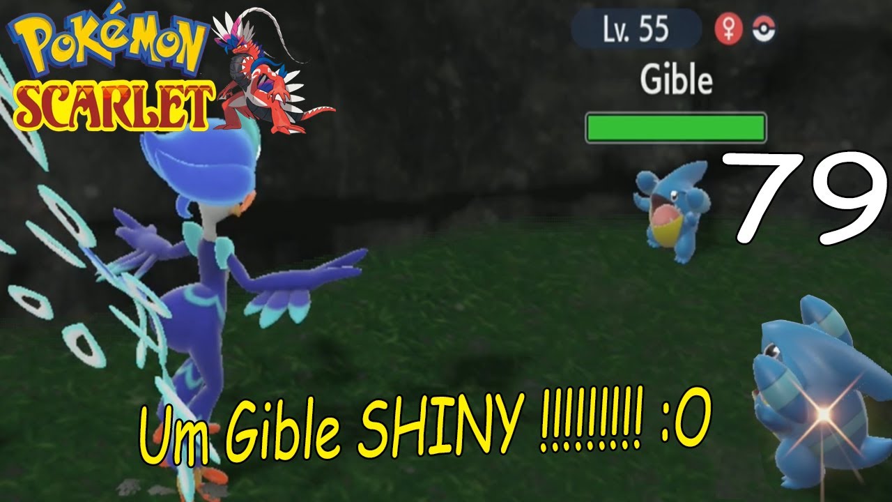 Pokémon Scarlet- Como perder um Gible SHINY ???- EP 79 #koraidon #miraidon #switchnews #vgc # ...