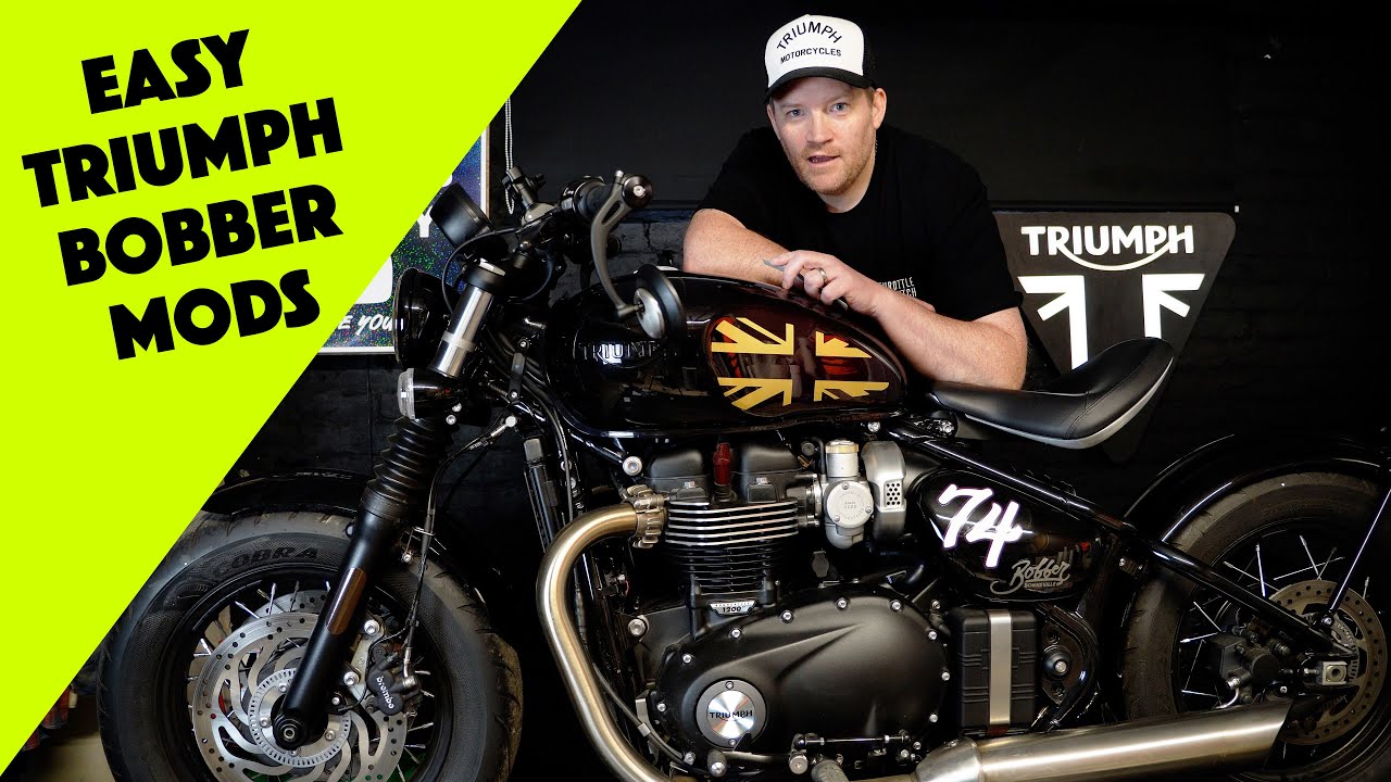 Easy Mods For Your Triumph Bobber - YouTube