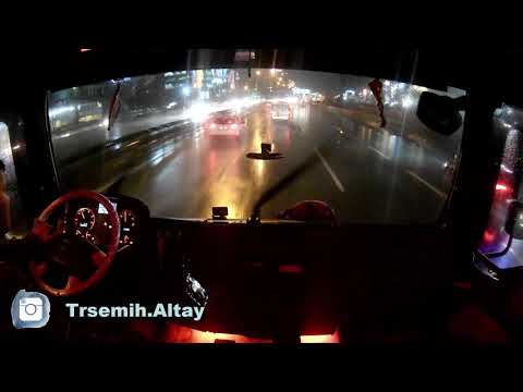 Fırtına Yağmurlu Havada İstanbuldan Dönüş