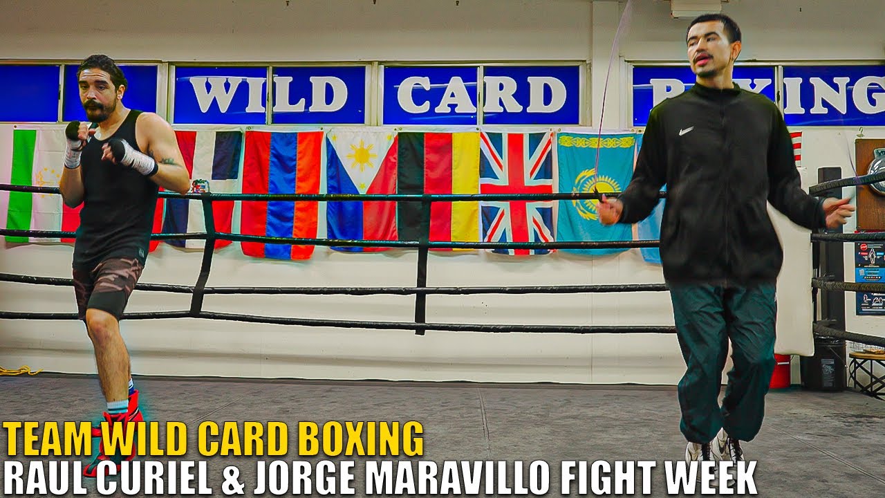 Team Wild Card Boxing - Raul Curiel & Jorge Maravillo Fight Week - YouTube