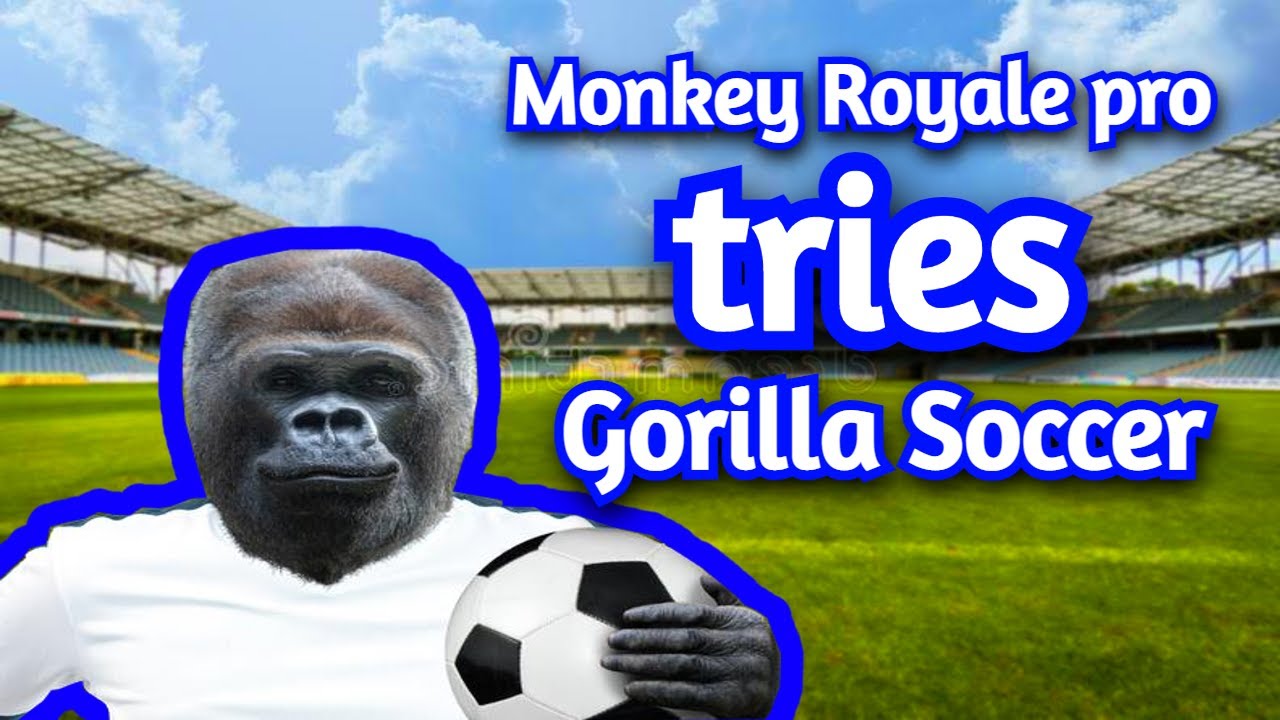 Monkey Royale Pro Tries Gorilla Soccer - YouTube