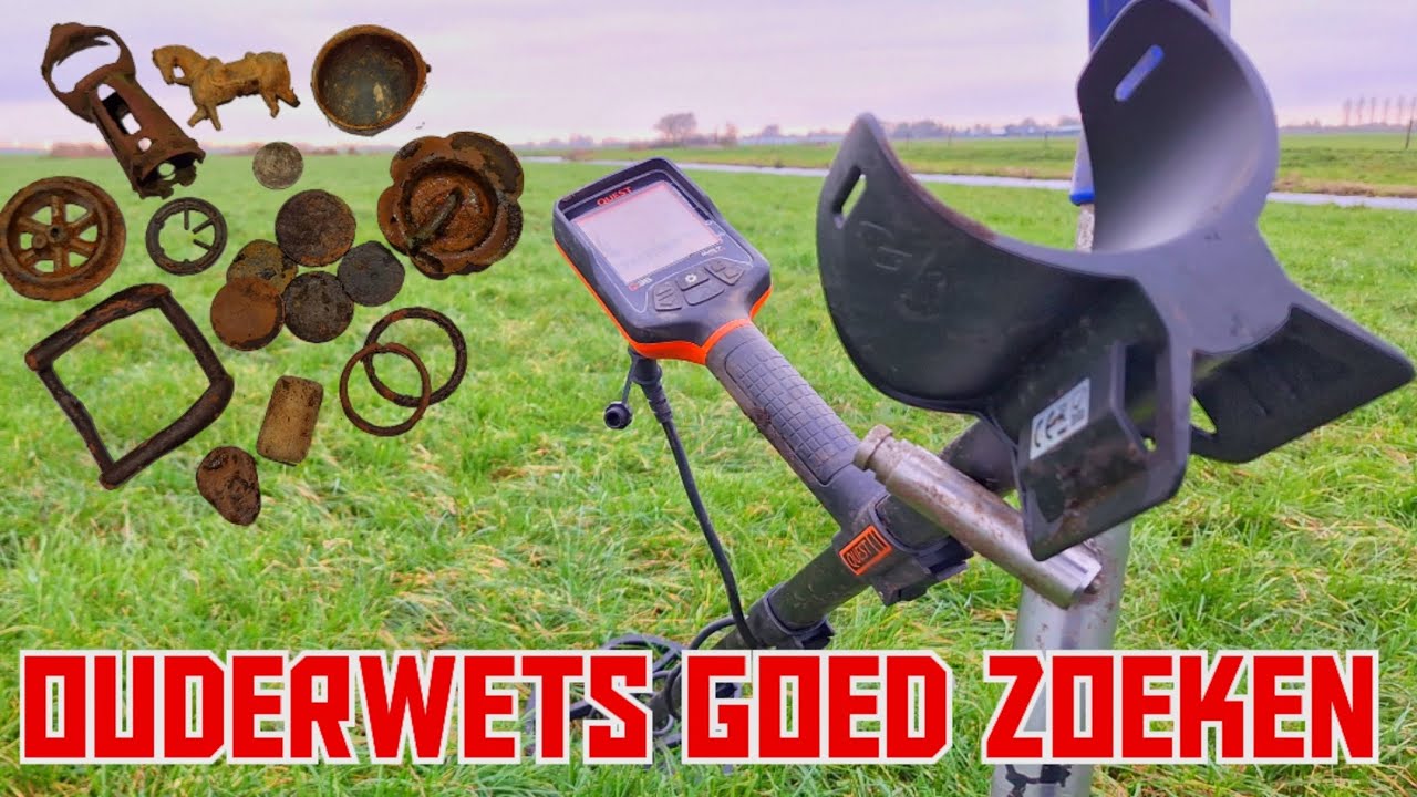 leuke vondsten gevonden met een metaaldetector. Quest Q35 - YouTube