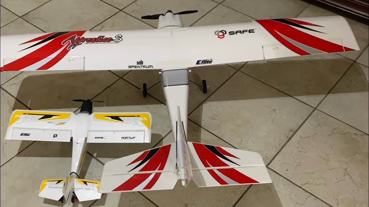 E-Flite Apprentice S 15e Rc Plane Review - YouTube