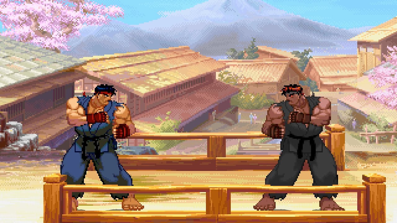 MUGEN - Angry Ryu vs. Vyn's first Evil Ryu - Download - YouTube