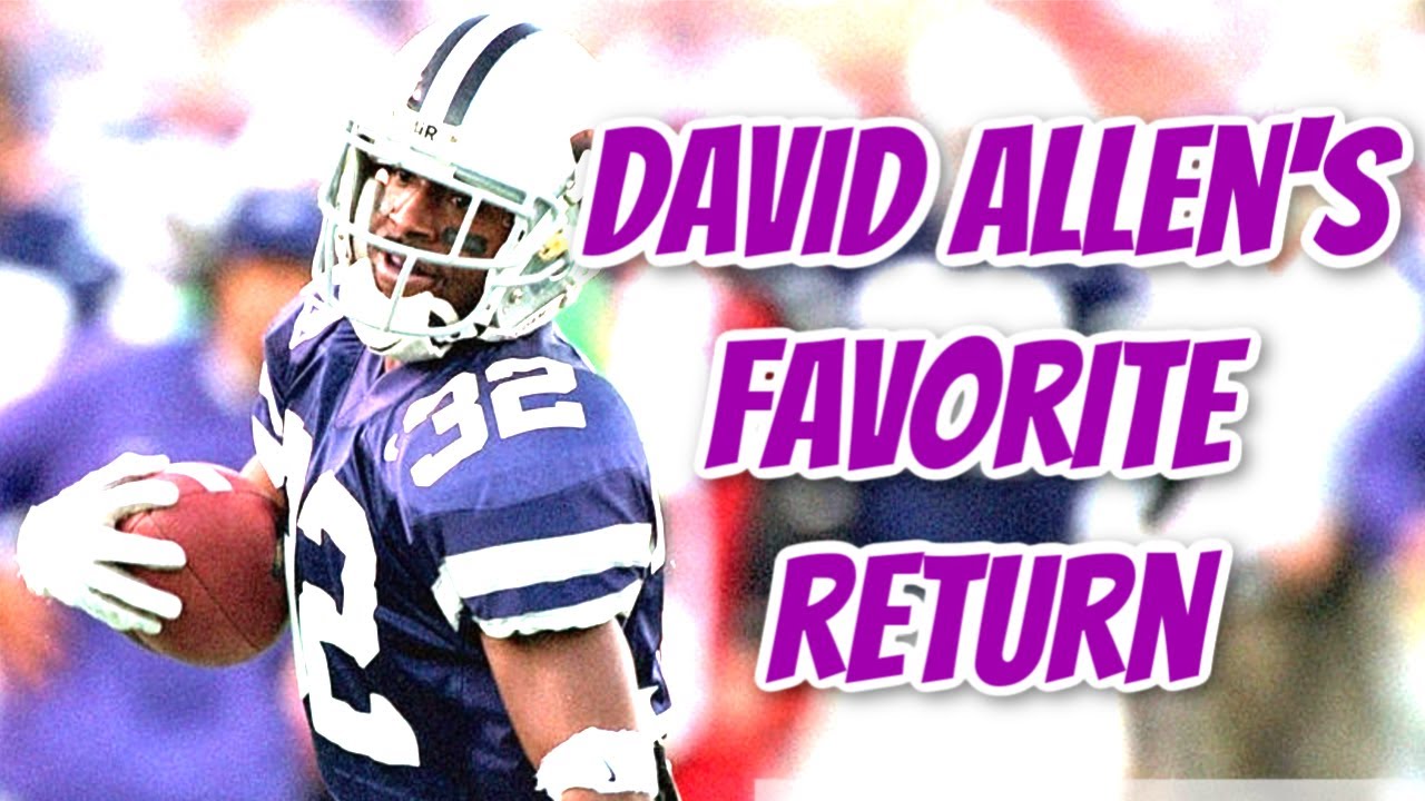 David Allen's Favorite Punt Return TD As A Kansas State Wildcat - YouTube