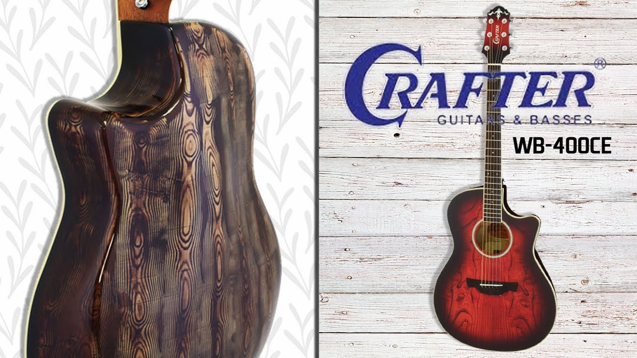 Электроакустика CRAFTER WB-400CE (корпус как у Ovation) - YouTube