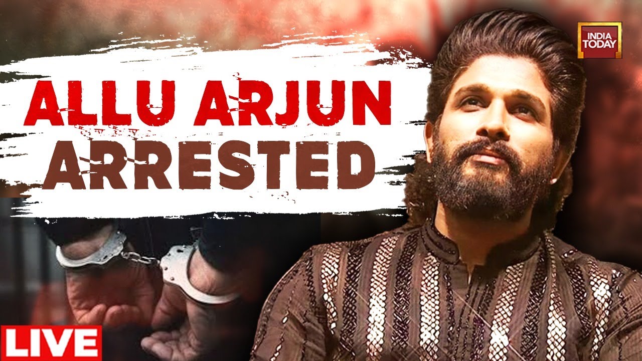 Allu Arjun Sent To 16-Day Judicial Custody | Live | Superstar Allu Arjun Arrested In Stampede ...
