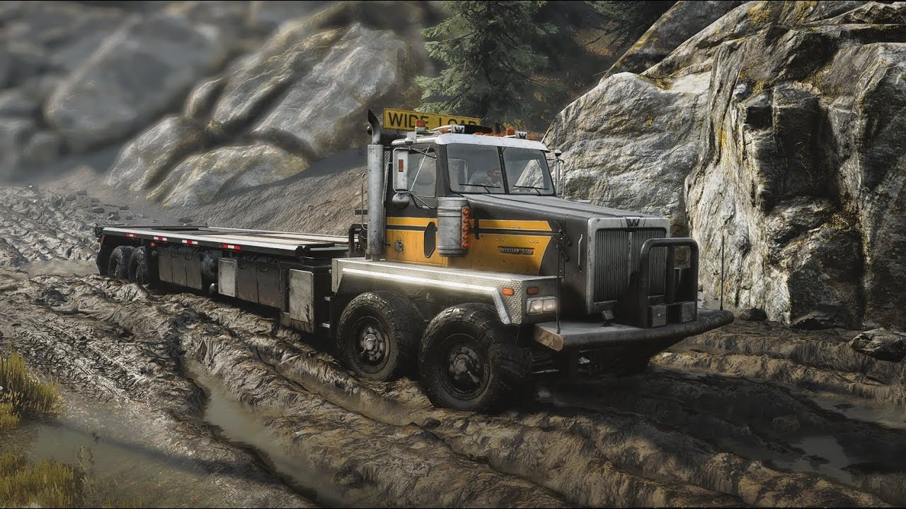 SnowRunner First Time Playe | First Garage First Mission And | First ...