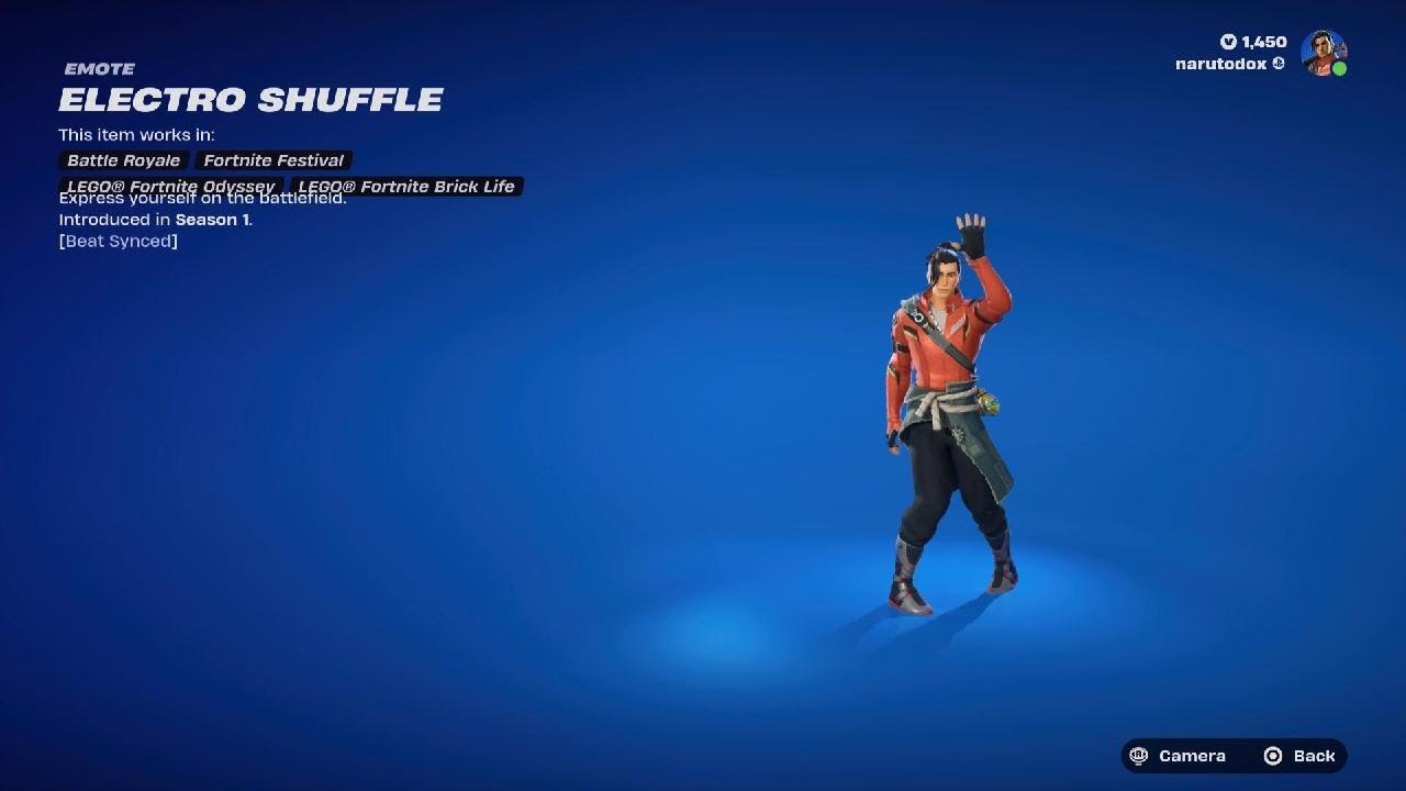 Electro Shuffle Emote Fortnite - YouTube