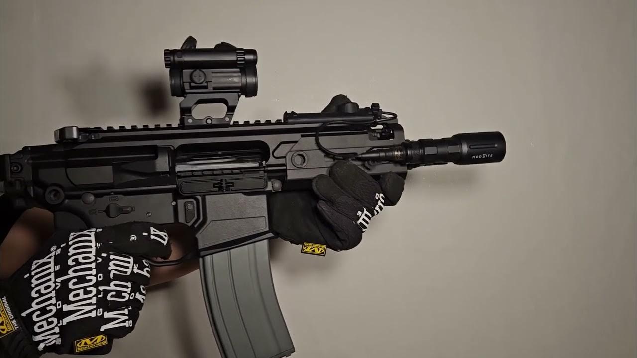 APFG MCX Rattler GBBR #airsoft #fullauto - YouTube