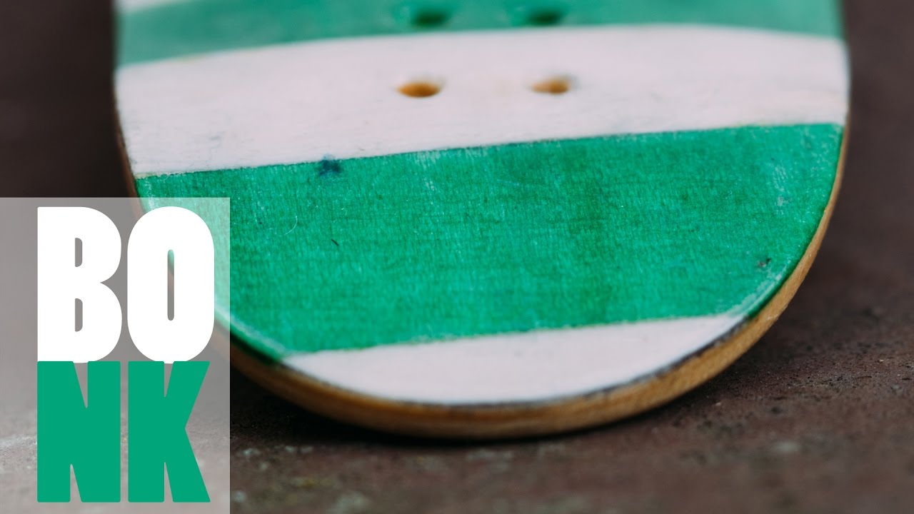 Bonk Benches - Fingerboard Splitply Deck - Product Blog - YouTube