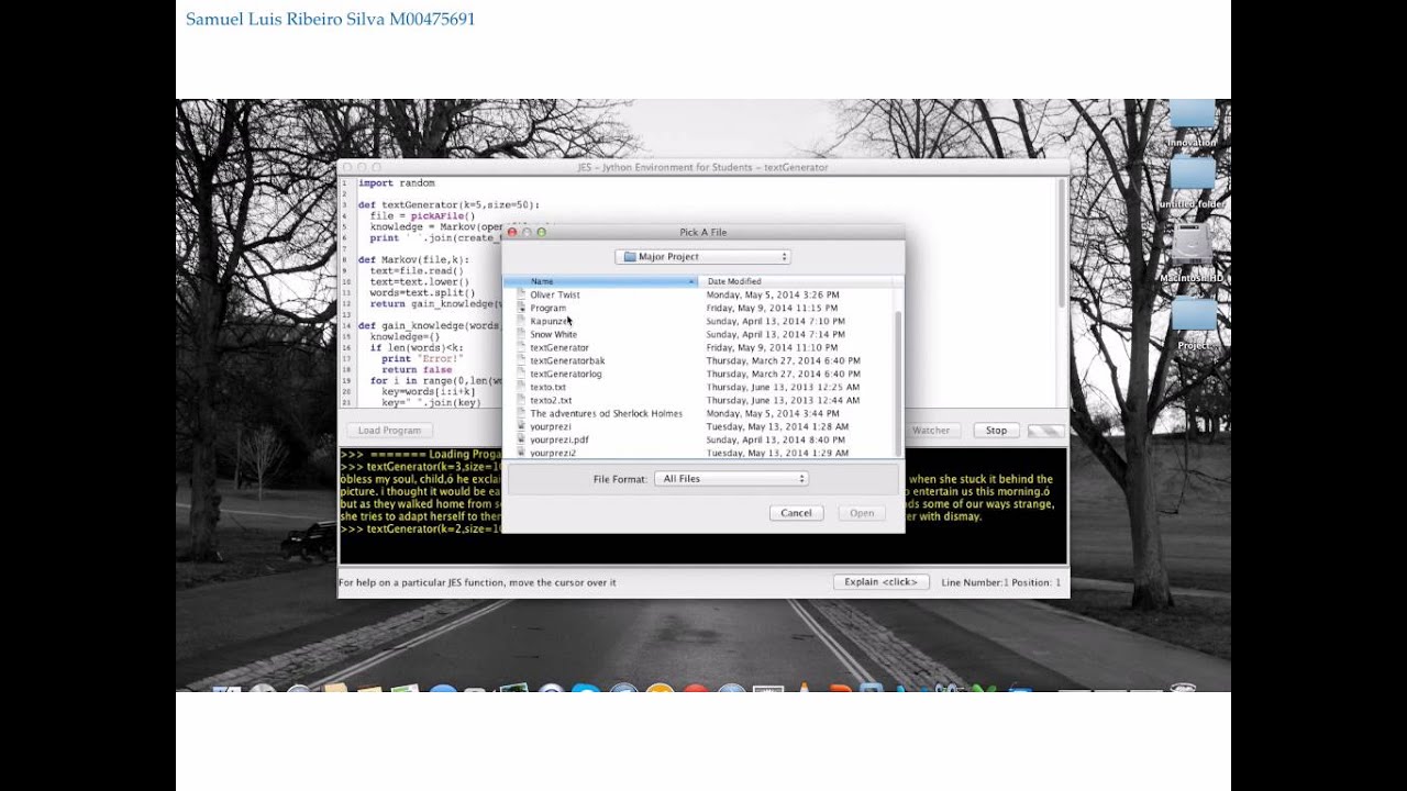Programming with the Raspberry Pi - Random Text Generator - YouTube