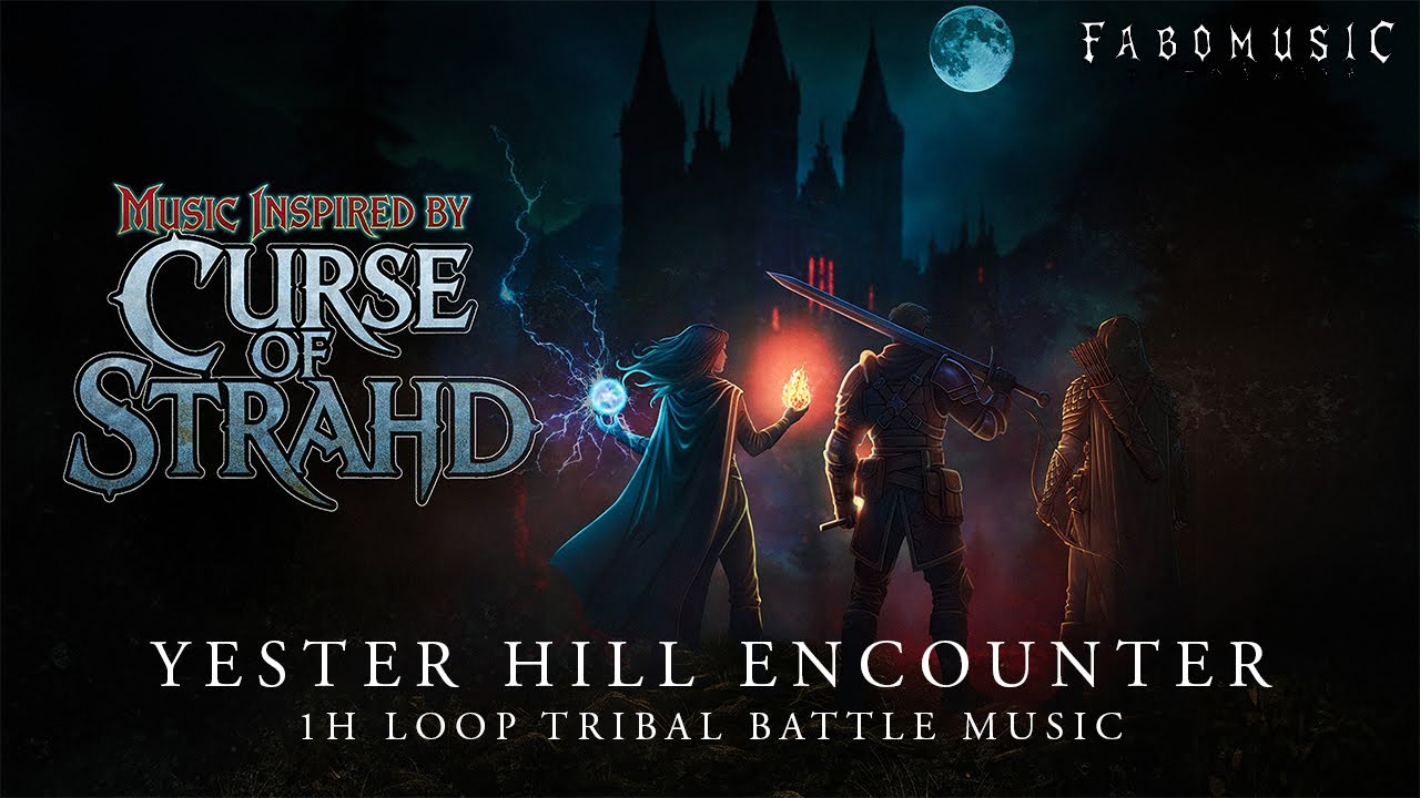 Yester Hill Encounter | Unofficial Curse of Strahd Fan OST | 1h Battle ...