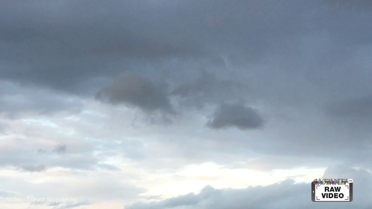 Raw: Something in the sky - YouTube