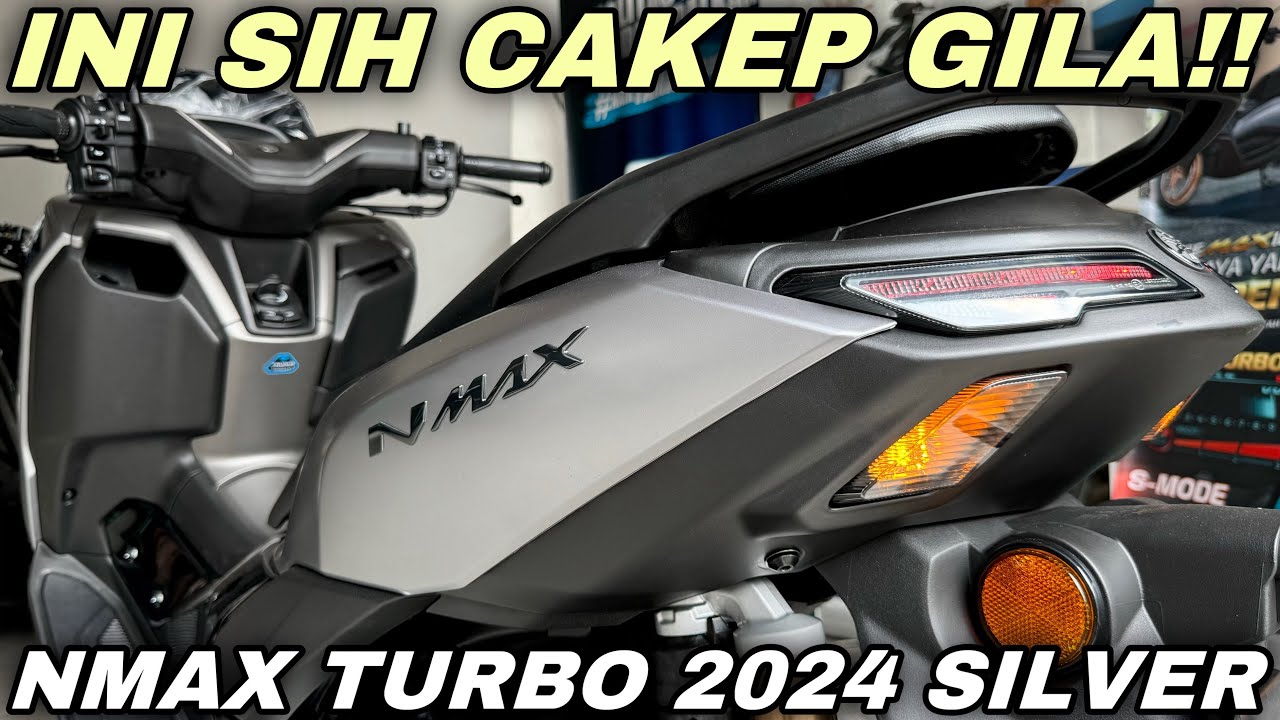 YAMAHA NMAX TURBO 2024 SILVER - YouTube