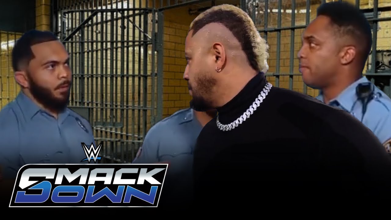 Solo Sikoa BEGS The Police To Let Him Go On WWE Smackdown | WWE Smackdown Breakdown - YouTube