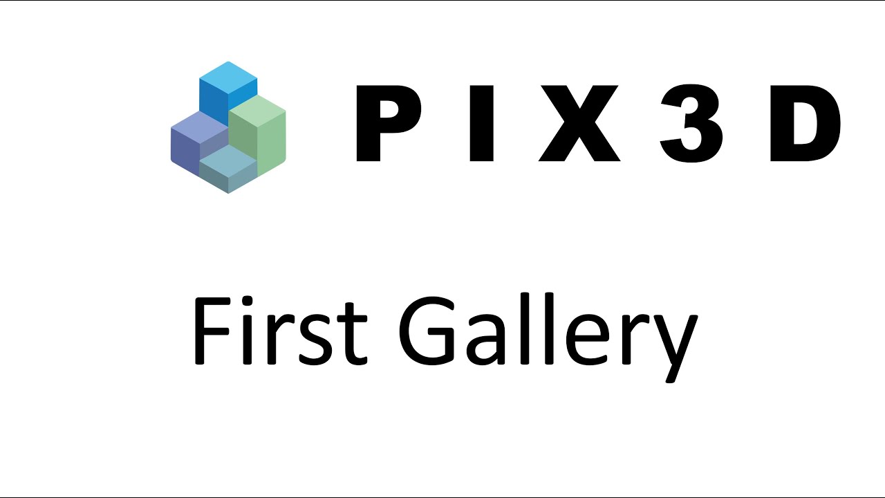 PIX3D - Creating Your First Gallery - YouTube