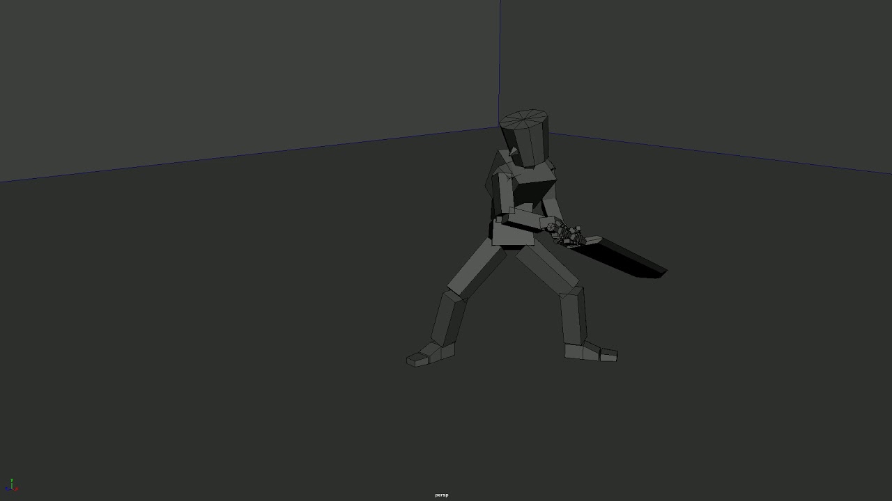animation test heavy sword - YouTube