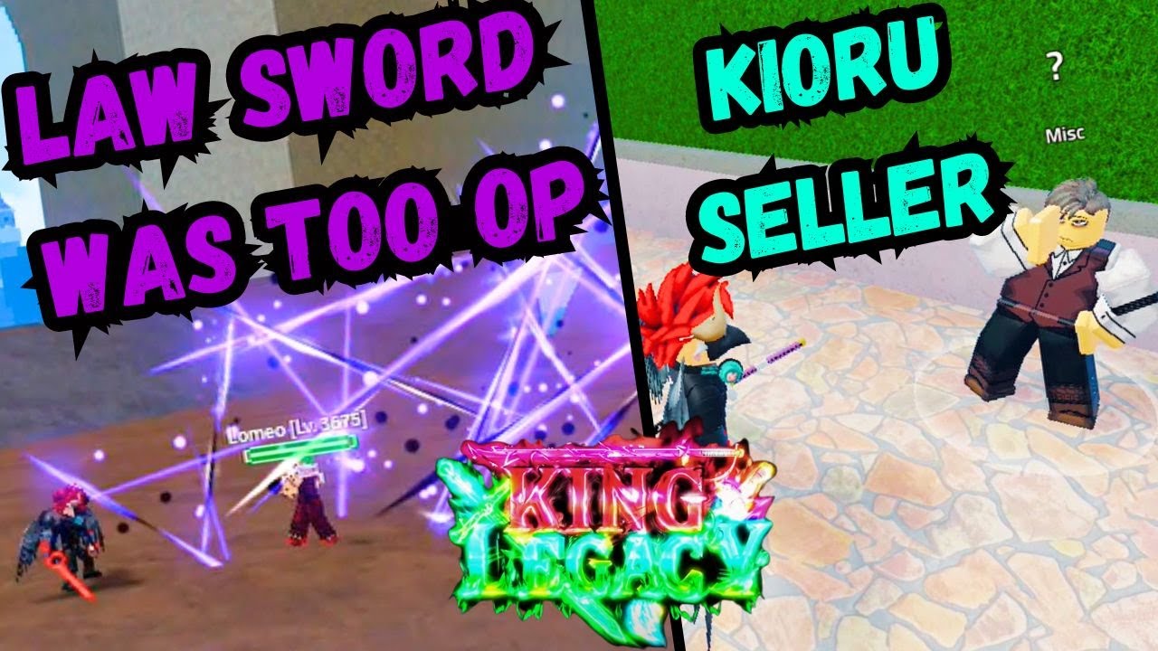 How To Get "Law" Sword "Kioru" In King Legacy l New Update 5 - YouTube