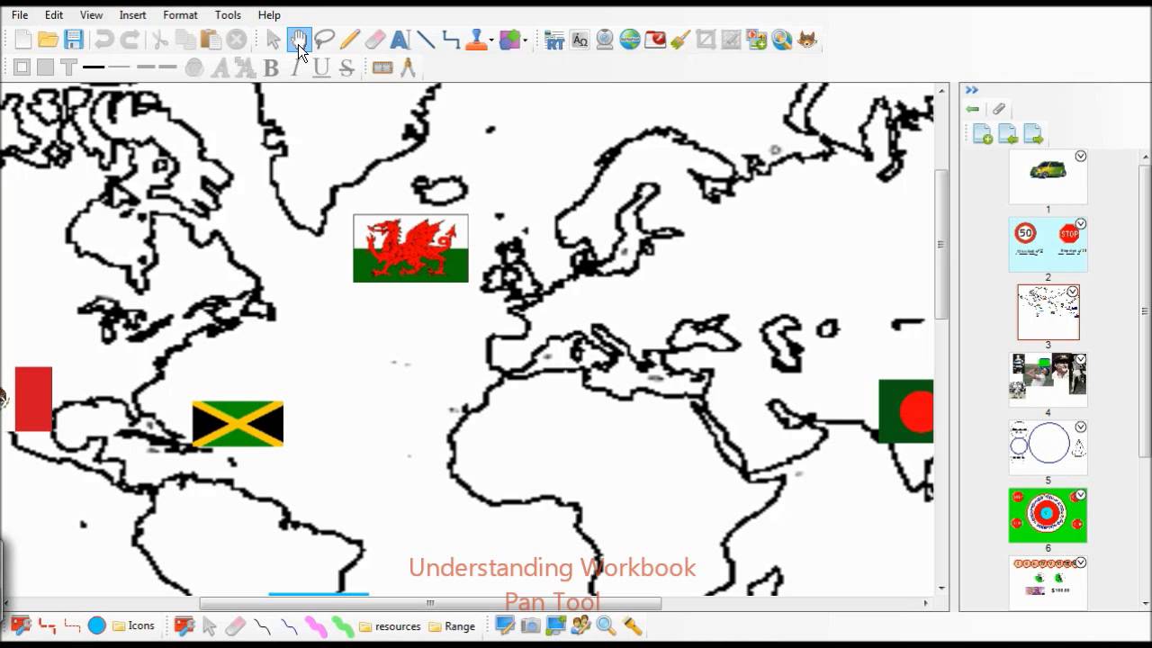 Understanding Workbook: Pan tool - YouTube