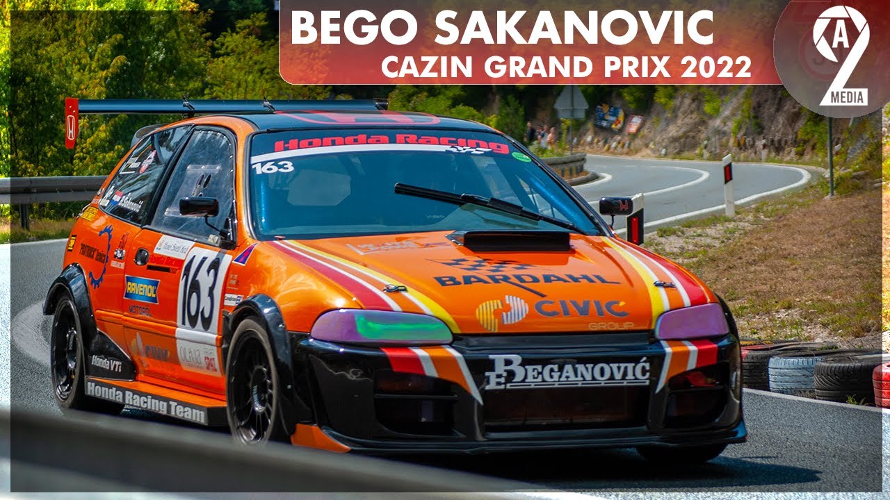 BEGO SAKANOVIC - HONDA CIVIC - CAZIN GRAND PRIX 2022 - YouTube