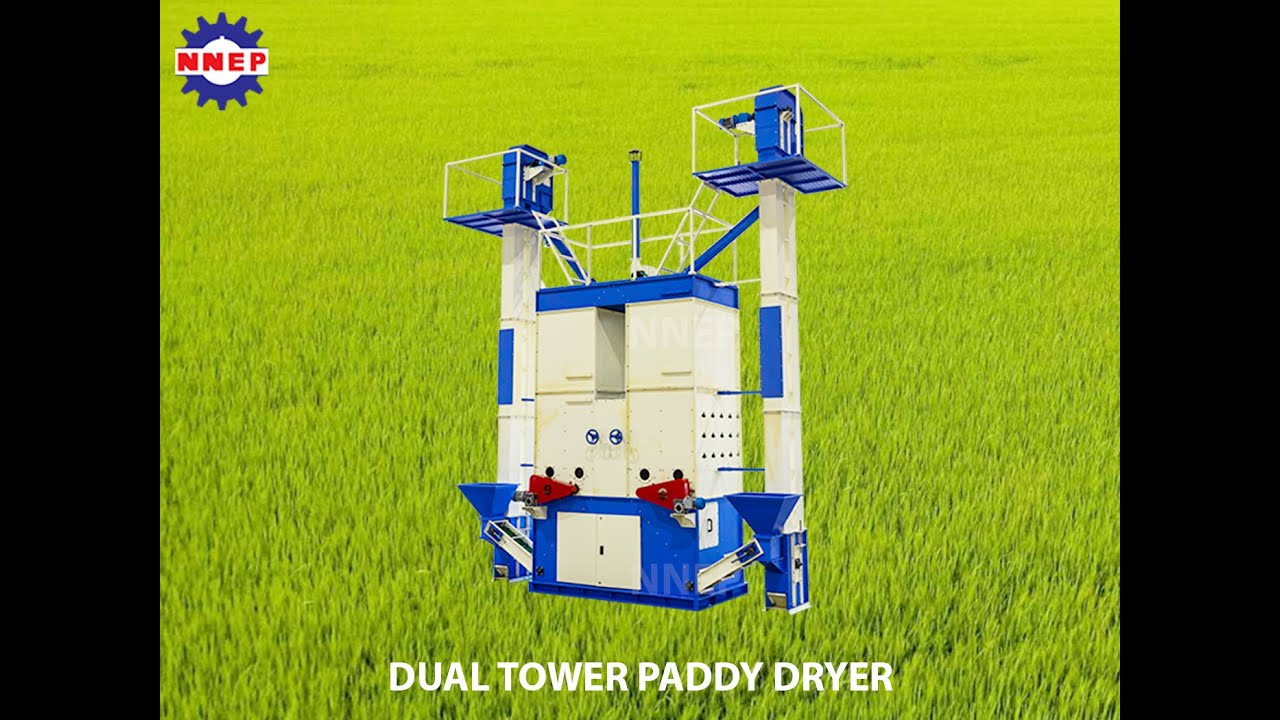 Dual Tower Paddy Dryer - YouTube
