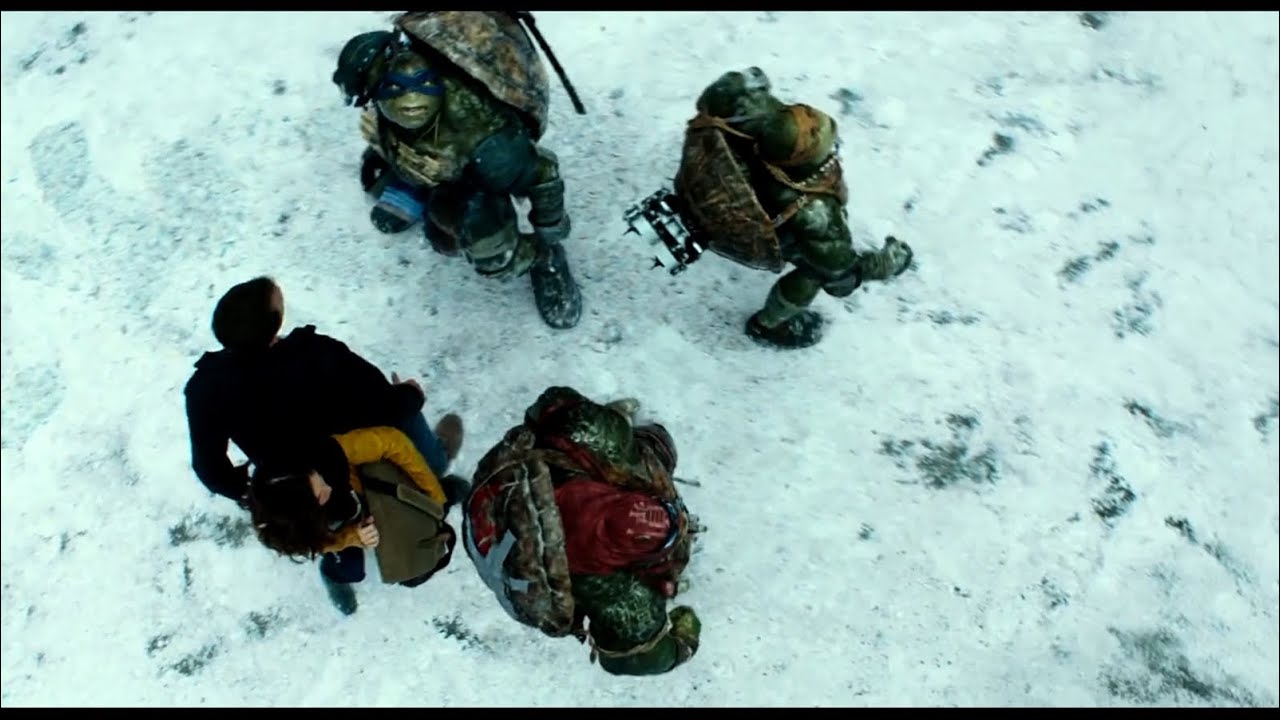 Teenage Mutant Ninja Turtles (2014) | Snow Battle. - YouTube