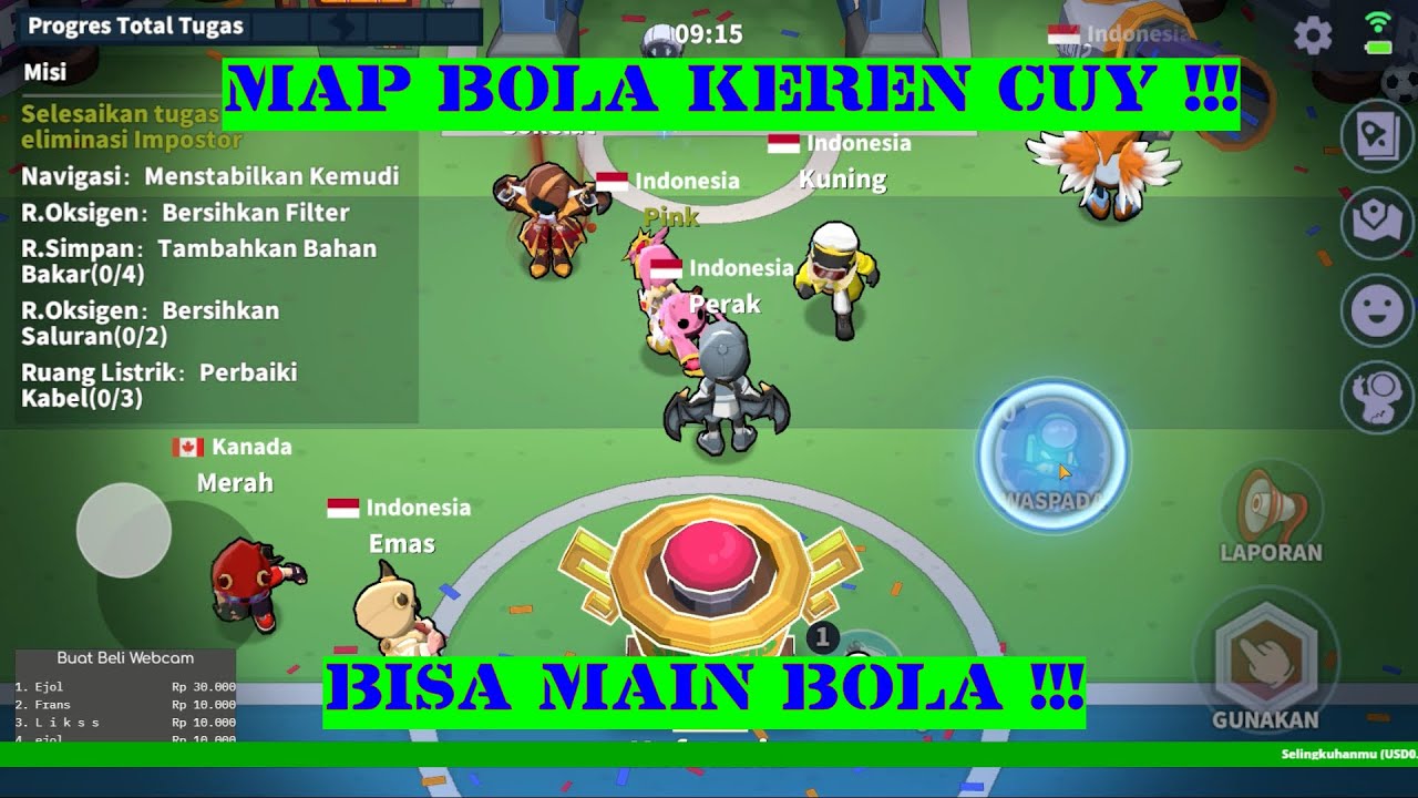 Kerennn , MAP BARU !!! Bisa Main BOLA !!! [ REVIEW MAP BOLA ] - YouTube