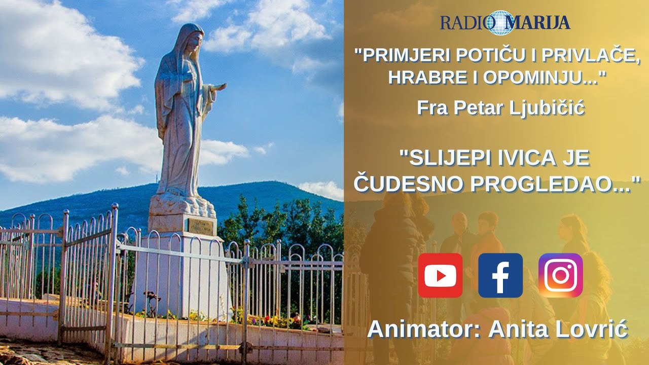 Slijepi Ivica je čudesno progledao - Fra Petar Ljubičić - YouTube