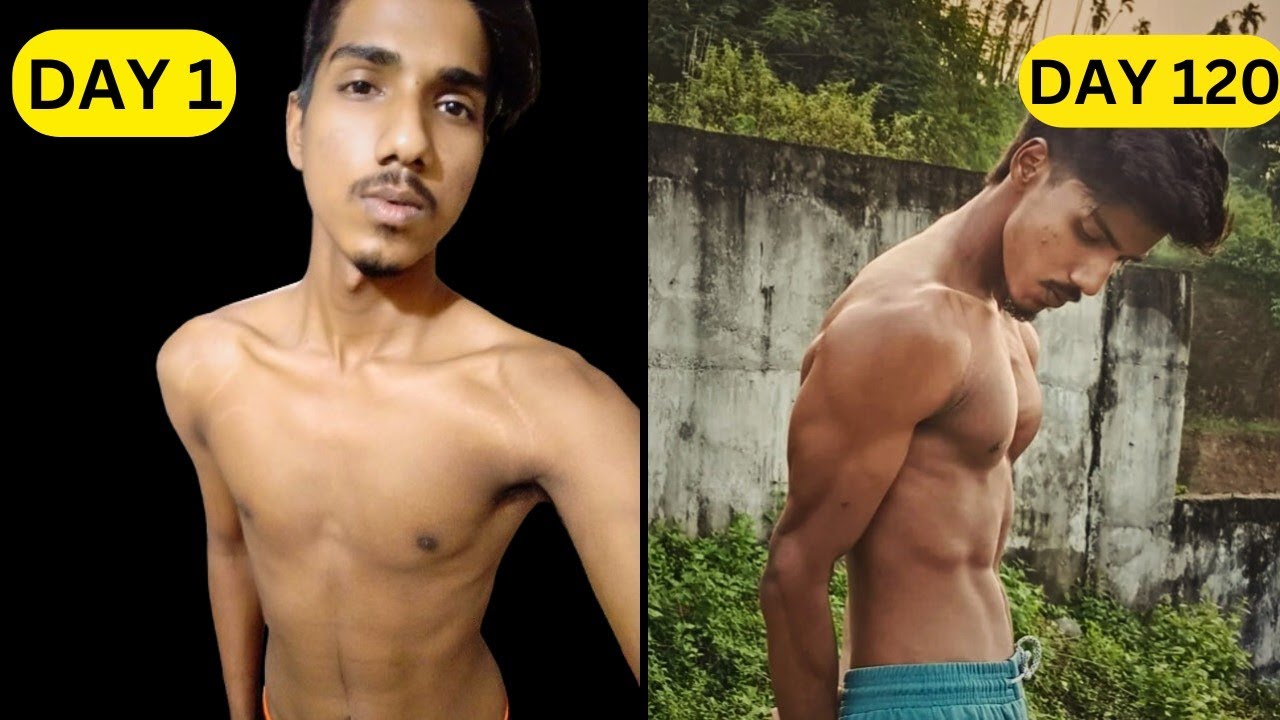Day 1 vs Day 120, Inspirational body transformation | tamzid fitness ...