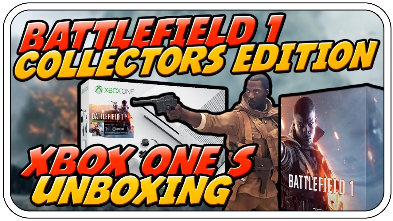 EIN MÖRDER BATTLEFIELD PAKET :D ♠♠♠♠♠ - BF1 COLLECTORS EDITION & XBOX ...