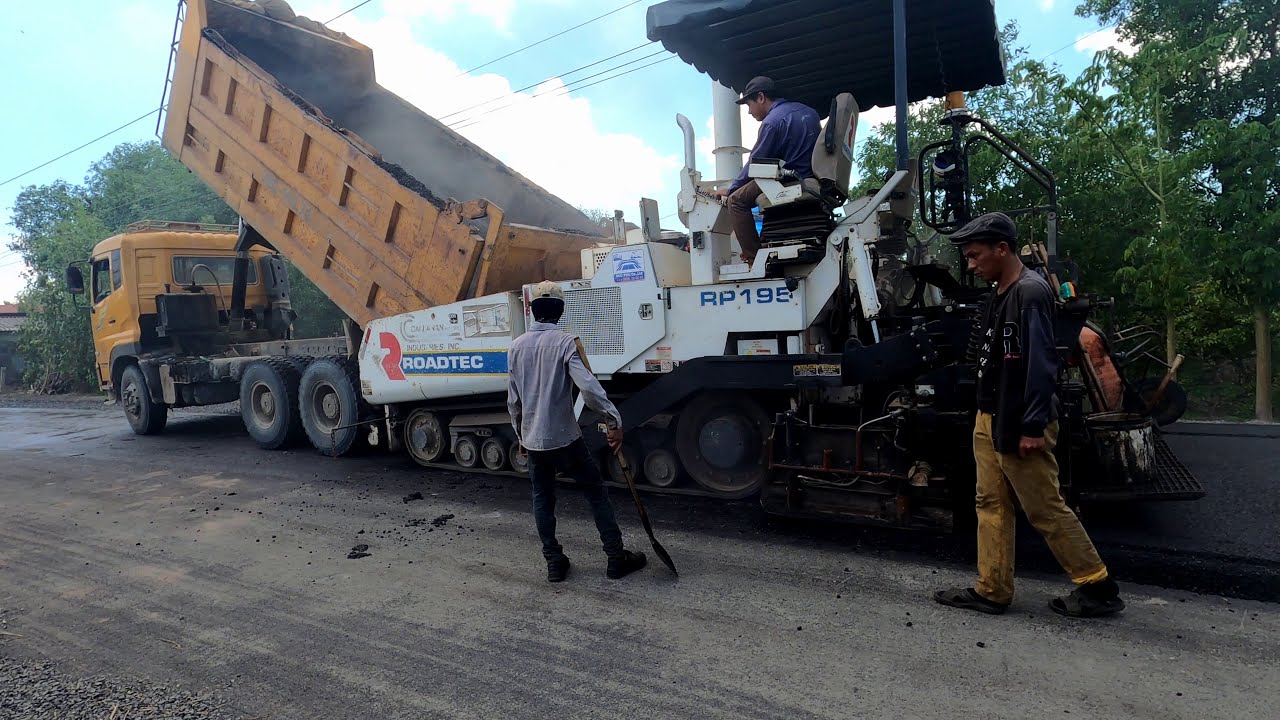 ROADTEC RP195 Paver | Komatsu JM120 | Sakai TS7409 | Bitelli DTV 100 ...