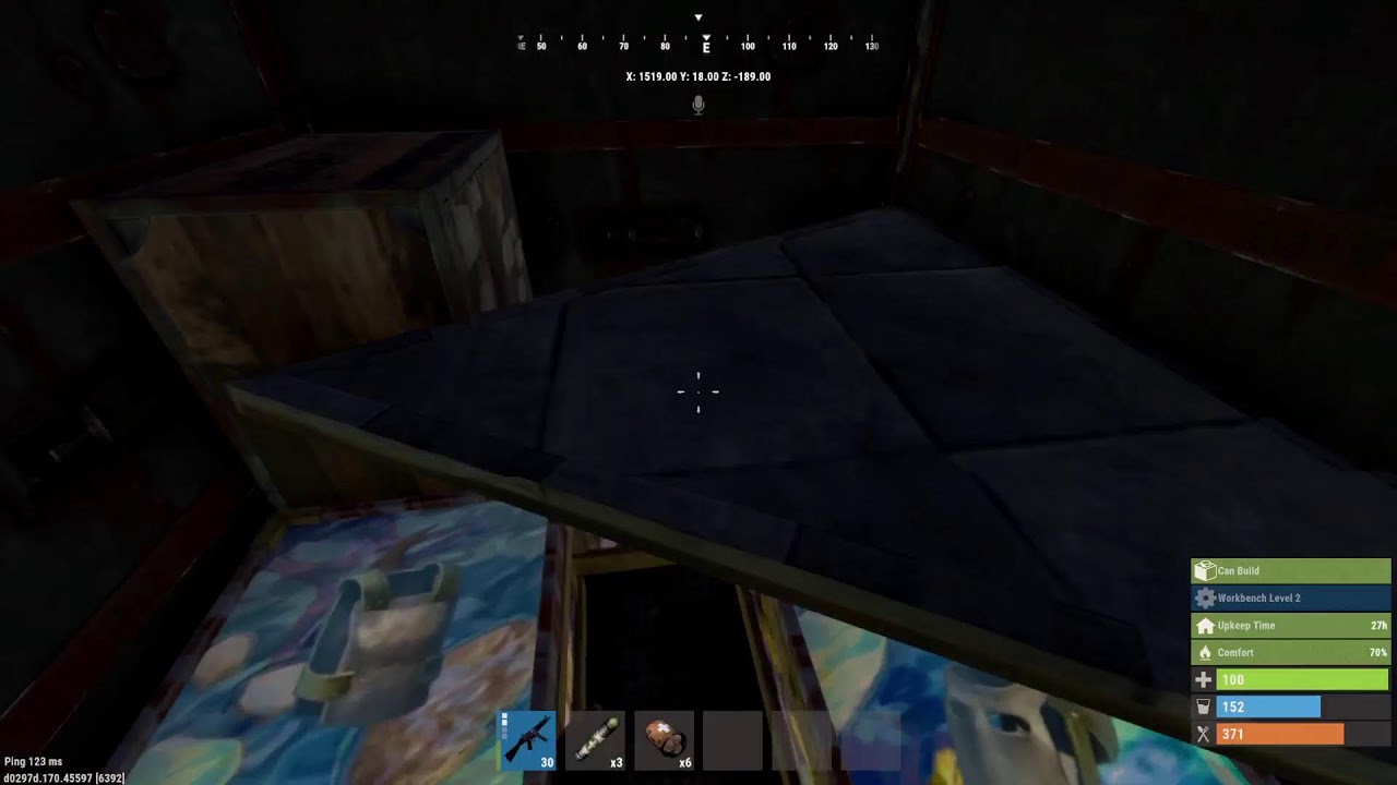 RUST 🔴🎮 trying to build on a iceberg as a solo - YouTube