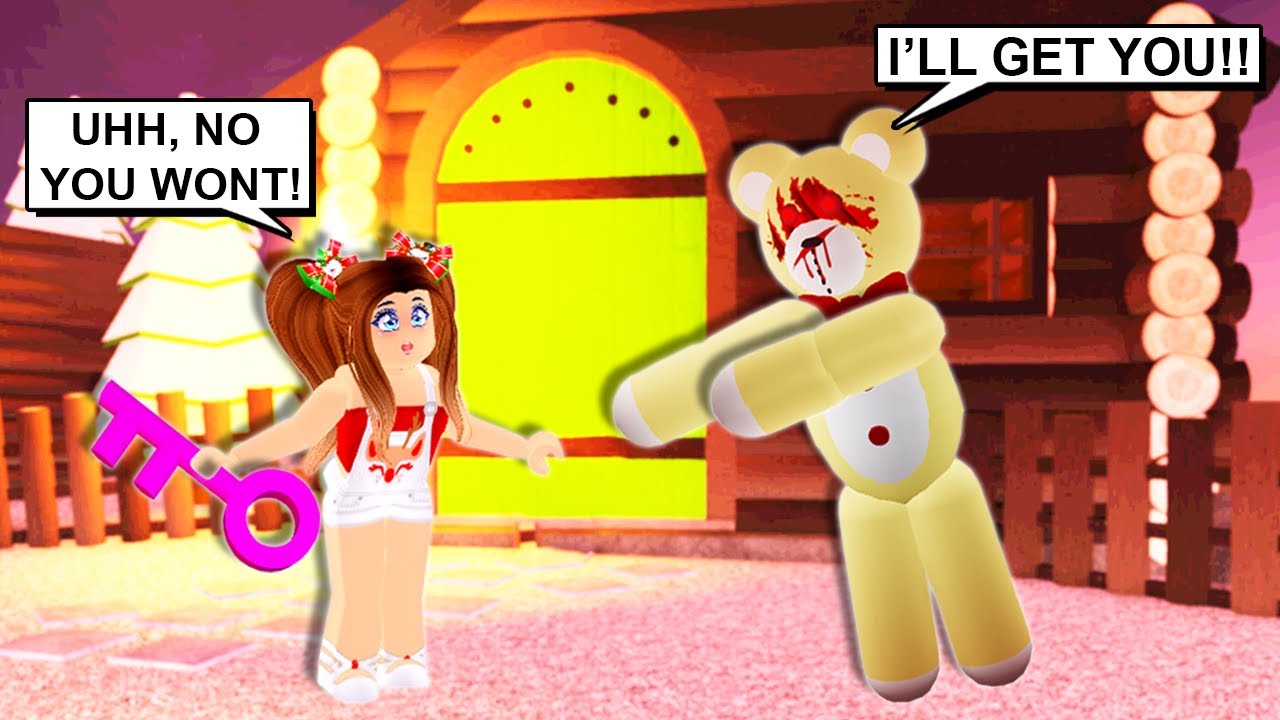 Surviving the *SCARIEST* TEDDY BEAR in TEDDY (Roblox) - YouTube
