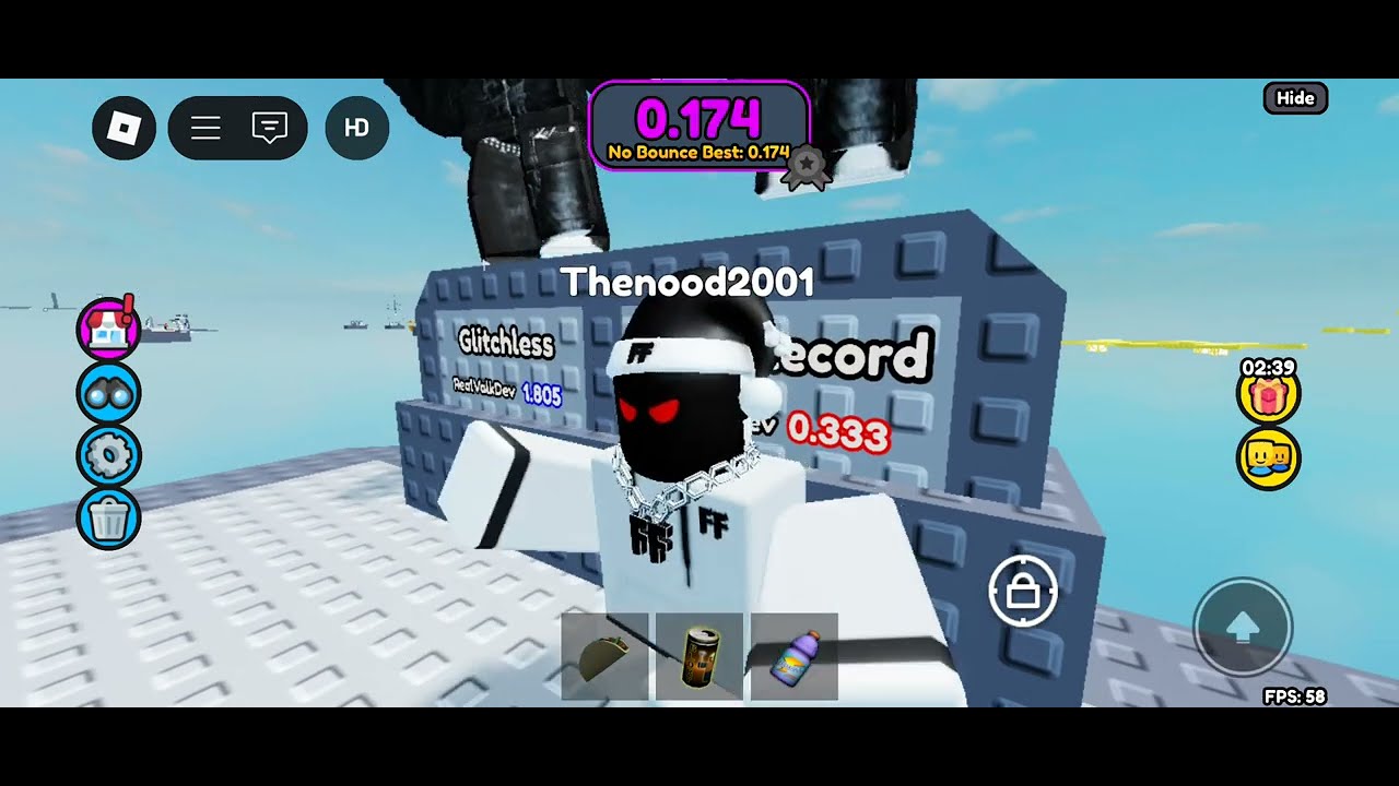 I beat my own world record again in Coco's time trial 2 pixel obby ...