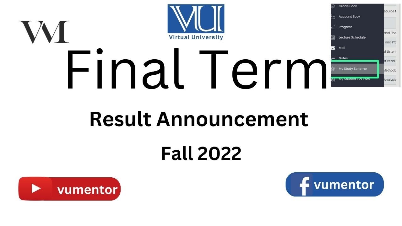 How To Check Final Term Result Fall 2022? | My Studied Courses has not ...