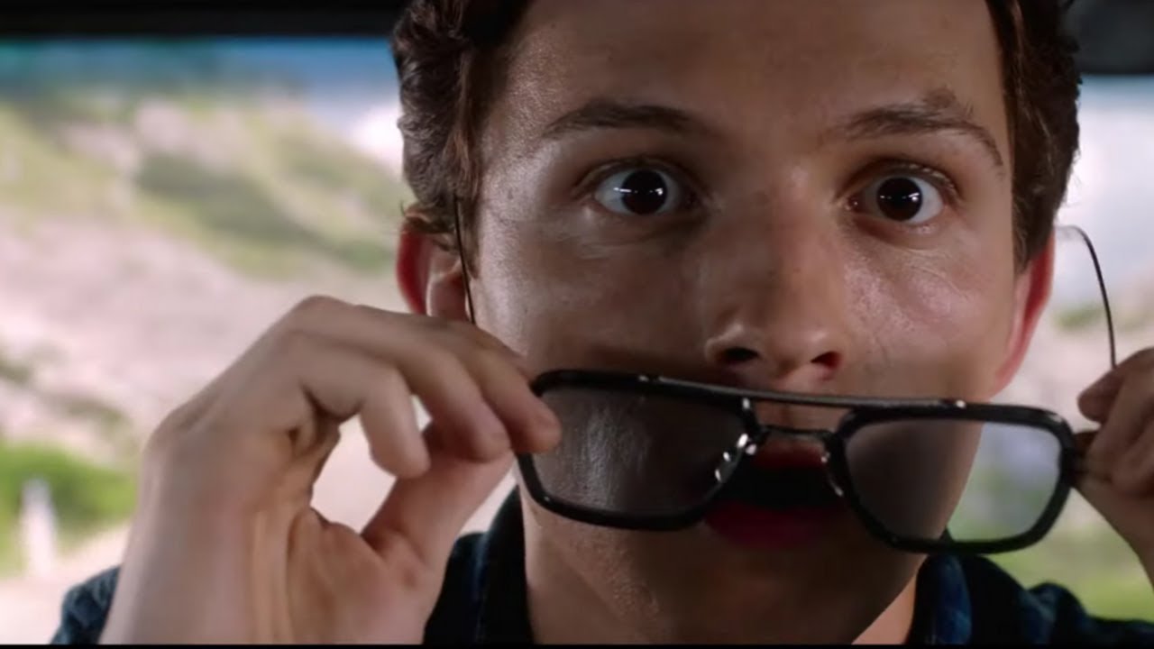 Spider Man Far From Home (2019) | Peter's Drone Strike Scene (2 /10 ...