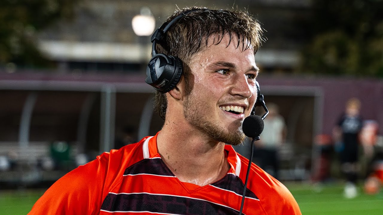 Hackenberg's post-game interview vs. UNC Asheville - YouTube