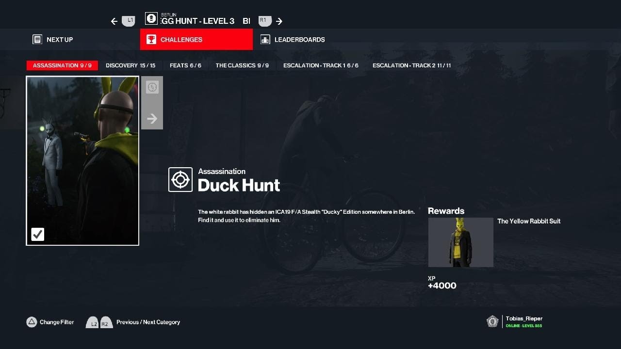 HITMAN 3: Duck Hunt challenge - YouTube